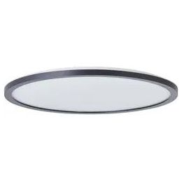 Brilliant LED Panel "Brennan", schwarz (schwarz, wei&szlig;), &Oslash; 42cm H: 2cm, 1 Stk., Leuchten, D 42 cm, 2700 lm, 3-Stufen dimmbar, IP44