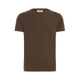 T-Shirt Casual Friday "T-Shirt CFDavid", Damen, Gr. XL, braun (wren), Obermaterial: 95% Baumwolle CO. 5% Elasthan EL., Shirts T-Shirt