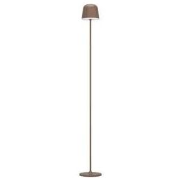 Eglo Stehlampe "MANNERA-L Stehlampe - Alu, Stahl - LED - 4,3W - IP54", rostbraun, 1, &Oslash; 16cm H: 140cm, 1 Stk., Leuchten, Standleuchte, Leselampe, Wohzimmer, Schlafzimmer, H140 x &Oslash;16 cm, Stehlampe