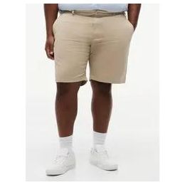Tommy Hilfiger Big & Tall Chinoshorts "BT-DENTON 9.5 ESS TWILL-B", Herren, Gr. 48, N-Gr, sandalwood, Web, Obermaterial: 97% Baumwolle, 3% Elasthan, TOMMY HILFIGER BIG & TALL, ca. Mitte Knie, Hosen Chinoshorts, Twill, slim fit, Gro&szlig;e Gr&ouml;&szlig;en