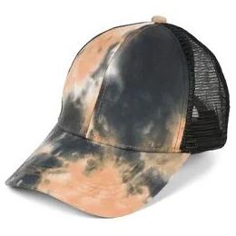 styleBREAKER "Ponytail Baseball Cap Batik mit Mesh Einsatz" 1 Stk.