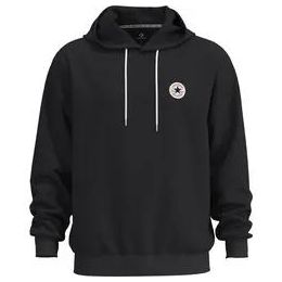 Kapuzensweatshirt Converse "CHUCK PATCH HOODIE", Herren, Gr. XXL, schwarz, Obermaterial: 80% Baumwolle, 20% Polyester, Sweatshirts, mit Kapuze, sportlicher Stil, f&uuml;r aktive Freizeitgestaltung