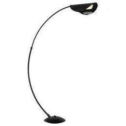 Globo LIGHTING Stehlampe "ROBLES", schwarz matt, 1, H: 182cm, 1 Stk., Leuchten, LED Stehleuchte f&uuml;r Wohnzimmer dimmbar schwarz, Stehlampe