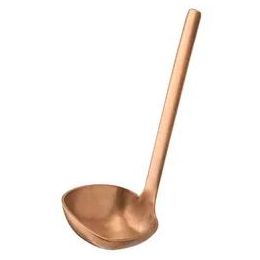 Sch&ouml;pfl&ouml;ffel APS "BULQ, L&ouml;ffel aus 18/8 Edelstahl, im 4er Set", kupferfarben, B:8,5cm H:23cm, Edelstahl, Kochl&ouml;ffel, Sch&ouml;pfl&ouml;ffel, Fassungsverm&ouml;gen von 120 ml, ideal zum Servieren von Saucen