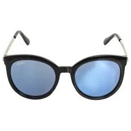 Sonnenbrille MSTRDS "MSTRDS Unisex Sunglasses October", Damen, blk, blu, Sonnenbrillen Sonnenbrille