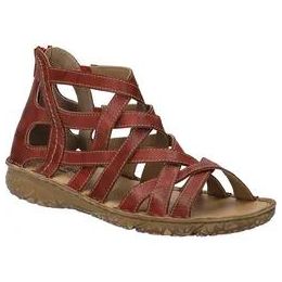 Sandale Josef Seibel "Ivy 06, rot", Damen, Gr. 42, rot, Obermaterial: 100% Rindsleder Leather cow., Schuhe Sandale