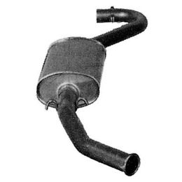 VEGAZ Endschalld&auml;mpfer FTS-327IMA hinten f&uuml;r PEUGEOT FIAT TALBOT CITRO&Euml;N 1310264080 1726A4 1726A5