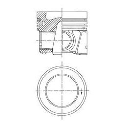 KOLBENSCHMIDT Kolben 41785600 f&uuml;r VW MAN 04L107065AT 65.02501-6000 04L107065AF