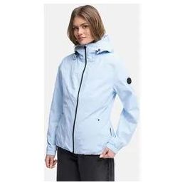Outdoorjacke Marikoo "Yoshikoo", Damen, Gr. L, soft blau, Obermaterial: 100% Polyester; Futter: 100% Polyester; Wattierung: 100% Polyester; &Auml;rmelfutter: 100% Polyester, Jacken Outdoorjacke, Sportliche Funktionsjacke mit Kapuze und hochschlie&szlig;endem Kragen