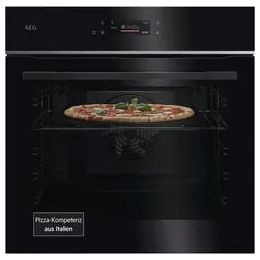 AEG Pyrolyse Backofen "TX7PB62WSB", Energieeffizienz: A++ (A+++-D), schwarz, B:59,6cm H:59,4cm T:56,9cm, Back&ouml;fen, Pizza-Ofen: Pizza in 150 Sek. &ndash; bei 340 C wie im Restaurant zu Hause