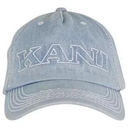 Snapback Cap Karl Kani "Karl Kani Retro Baseball Cap", Herren, Gr. onesize, light blau, 100% Baumwolle, Caps