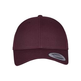 Flex Cap Flexfit "Flexfit Accessoires Curved Classic Snapback", Gr. onesize, maroon, 60% Baumwolle, 40% Polyester, unifarben, Caps