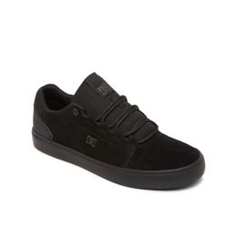 Sneaker DC Shoes "Hyde", Herren, Gr. 10,5 (44), gr&uuml;n (schwarz olive), Obermaterial:Obermaterial: Leder [Kuh] / Futter: Textil / Au&szlig;ensohle: Gummi;, Schuhe Sneaker