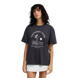 T-Shirt Billabong "Rays Of Joy", Damen, Gr. L, off schwarz, Obermaterial: 100% Walkfrottier;, Shirts T-Shirt