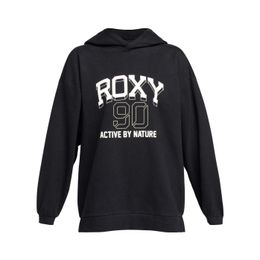 Hoodie Roxy "Essential Energy", Damen, Gr. XS, schwarz, Obermaterial: 100% Walkfrottier;, Sweatshirts Hoodie