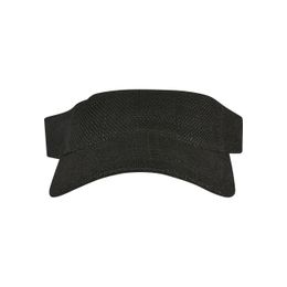 Visor Flexfit "Flexfit Accessoires Bast Visor Cap", Herren, Gr. onesize, schwarz, 100% Jute, unifarben, Caps Visor