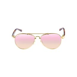 Sonnenbrille MSTRDS "MSTRDS Unisex Mumbo Youth", Damen, gold, ros&eacute;, Sonnenbrillen Sonnenbrille