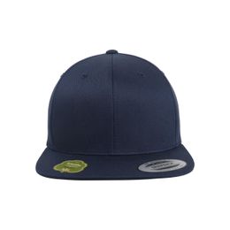 Flex Cap Flexfit "Flexfit Unisex Organic Cotton Snapback", Gr. onesize, navy, 98% Baumwolle, 2% Elasthan, unifarben, Caps