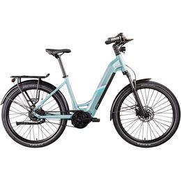 Z&uuml;ndapp E-Bike Z&Uuml;NDAPP "X850" Gr. 48, blau, Elektrofahrr&auml;der, 48cm, 27,5 Zoll (69,85cm), Pedelec, Elektrofahrrad f&uuml;r Damen und Herren