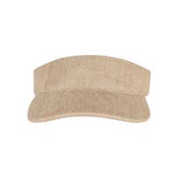 Visor Flexfit "Flexfit Accessoires Bast Visor Cap", Herren, Gr. onesize, nature, 100% Jute, unifarben, Caps Visor