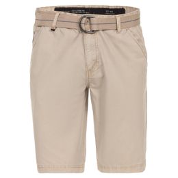 Chinoshorts Casamoda "Casamoda Chino Shorts uni", Herren, Gr. 34, Normalgr&ouml;&szlig;en, beige, 100% Baumwolle, Hosen Chinoshorts
