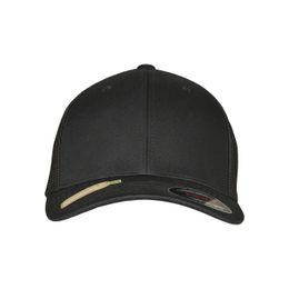 Flex Cap Flexfit "Flexfit Trucker Flexfit Trucker Recycled Mesh", Gr. L/XL, schwarz, schwarz, 100% Baumwolle, unifarben, Caps