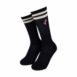 Sportsocken Santa Cruz "LOCO DOT T-SHIRT", Herren, Gr. 42, wei&szlig;, Obermaterial: 80% Baumwolle, 17% Polyester, 3% Elasthan, Socken Sportsocken, f&uuml;r sportive Aktivit&auml;ten, sportlicher Stil