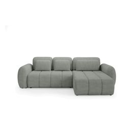 H&ouml;ffner Ecksofa mit Schlaffunktion Contii &brvbar; grau &brvbar; Ma&szlig;e (cm): B: 304 H: 95 &raquo; H&ouml;ffner