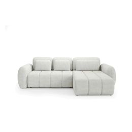 H&ouml;ffner Ecksofa mit Schlaffunktion Contii wei&szlig; Ma&szlig;e (cm): B: 304 H: 95 &raquo; H&ouml;ffner