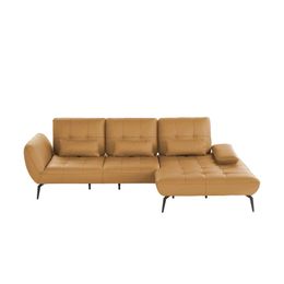 Vito Ecksofa aus Leder Ticona &brvbar; gelb &brvbar; Ma&szlig;e (cm): B: 301 H: 93 T: 191.0 &raquo; H&ouml;ffner