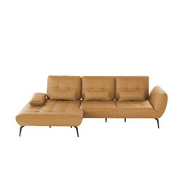 Vito Ecksofa aus Leder Ticona &brvbar; gelb &brvbar; Ma&szlig;e (cm): B: 301 H: 93 T: 191.0 &raquo; H&ouml;ffner