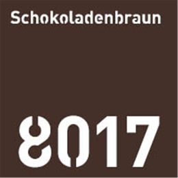 Renz LEABOX freistehender Durchwurf Briefkasten in RAL 8017 Fu&szlig;platten