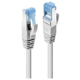 LINDY 47636 RJ45 USB-Kabel CAT 6a S/FTP 7.50 m Grau 1 St.
