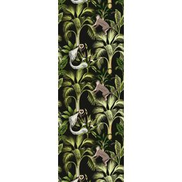 Vinyltapete queence "Amy", schwarz, B:0,9m L:2,5m, Vinyl, Tapeten, 90x250cm, selbstklebend, kinderleichte Anbringung,, Sticker