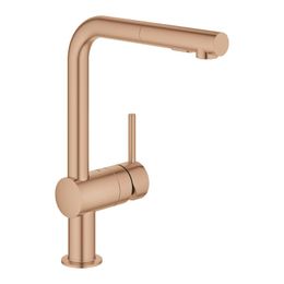 Grohe Minta K&uuml;chenarmatur, ausziehbar, schwenkbar, 30274DL0,