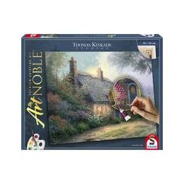 Schmidt Spiele My ArtNOBLE Thomas Kinkade - Moonlight Cottage, Malen