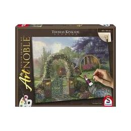 Schmidt Spiele My ArtNOBLE Thomas Kinkade - Hummingbird Cottage, Malen