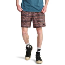 Boardshorts Billabong "Wasted Times Layback", Herren, Gr. XL, schwarz print, Obermaterial: 72% Microfaser, 20% Walkfrottier, 8% Elasthan;, Hosen Boardshorts