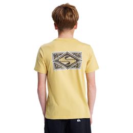 T-Shirt Quiksilver "Evo Crisis", Jungen, Gr. 12(148-156cm), rattan, Obermaterial: 100% Walkfrottier;, Shirts T-Shirt