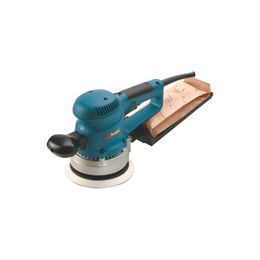 Makita Exzenterschleifer 150 mm in Klett Schleifpapier-Set BO6030JX)