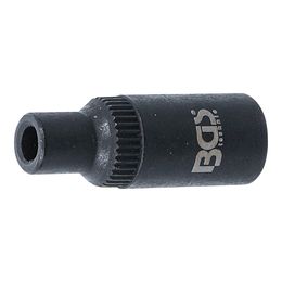 BGS-technic BGS Gewindebohrer-Aufnahme-Steckschl&uuml;ssel-Einsatz, 6,3 mm (1/4"), 3,4 mm ; BGS technic (72101)