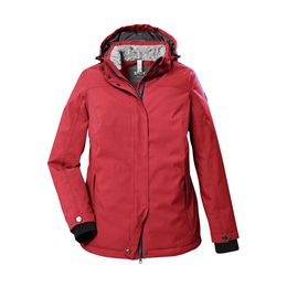 Outdoorjacke STOY "STW 9 WMN JCKT", Damen, Gr. 44, rosa (dunkelros&eacute;), Obermaterial: 100% Polyester;Futter: 100% Polyester;F&uuml;llung: 100% Polyester, Jacken Outdoorjacke, STOY Damenjacke: wasserdicht, atmungsaktiv, warm