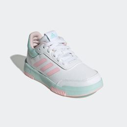 Sneaker adidas Sportswear "TENSAUR SPORT TRAINING LACE", Damen, Gr. 37, ftwwht, clpin, Synthetik, Textil, Schuhe Sneaker, f&uuml;r Kinder und Jugendliche