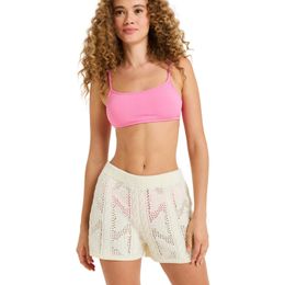 Sweatshorts Roxy "Spicy Vibes", Damen, Gr. S, egret, Obermaterial: 60% Walkfrottier, 40% Modacryl;, Hosen Sweatshorts