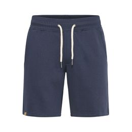 !Solid Sweatshorts SOLID "Sweatshorts SDARONA", Herren, Gr. S, N-Gr, blau (marineblaus), Obermaterial: 65% Polyester PES. 35% Baumwolle CO., Hosen Sweatshorts