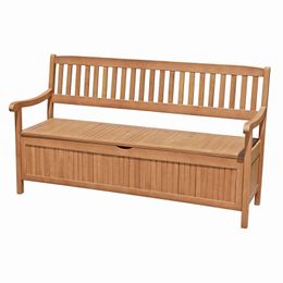 Garden Pleasure Gartenbank Houston 3-Sitzer mit Staufach