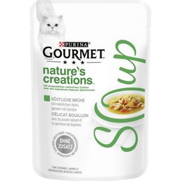 Katzenfutter 'Gourmet Nature's Creations Soup' Huhn/Gem&uuml;se 40 g