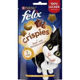FELIX Katzensnack 'Crispies' Rind/Huhn 45 g