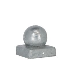 Kugel-Pfostenkappe Metall 8 x 7,1 x 7,1 cm