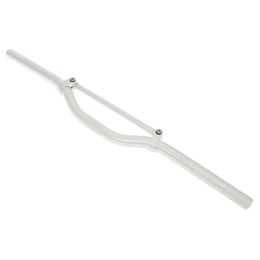 Lenker Downhill Aluminium silber
